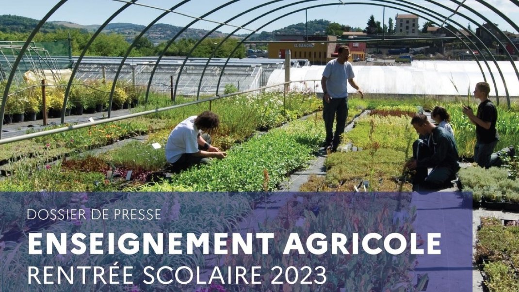 Dossier de presse - Enseignement agricole : rentrée scolaire 2023 | Ministère de l'Agriculture ...