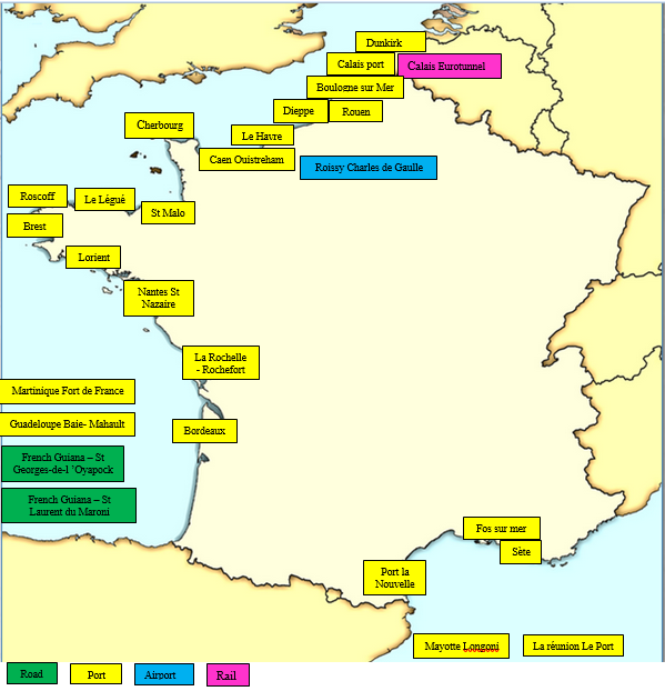 Where are SPS border controls carried out? | Ministère de l'Agriculture ...